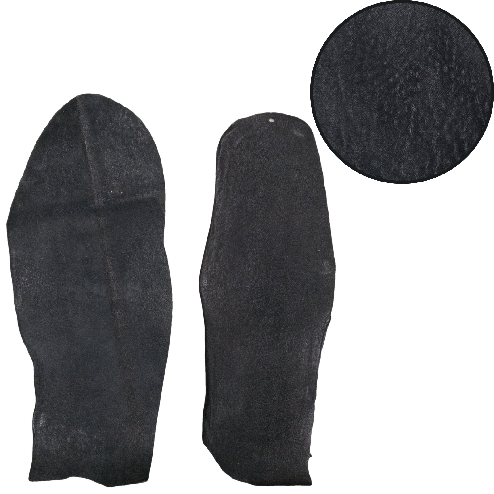 Genuine Bull Shark Leather, Fin Project Pieces, 3 - 5 oz, Mixed Colors ...