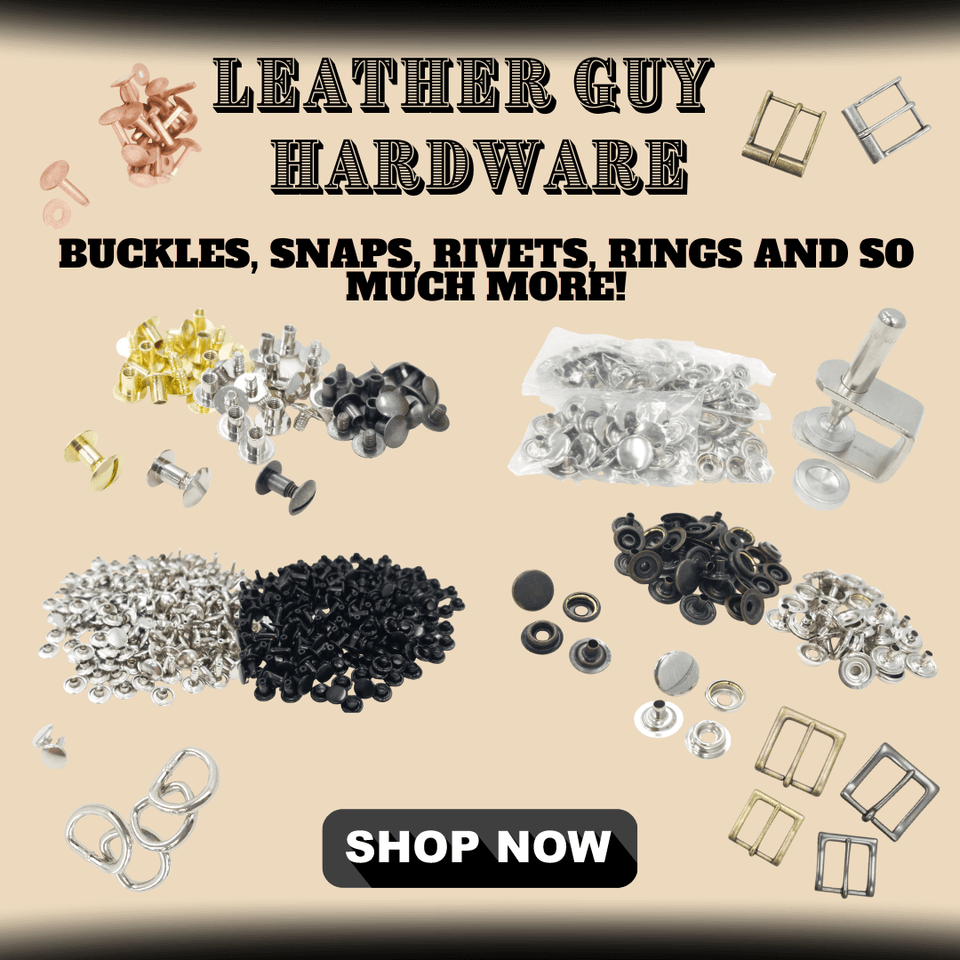 The Leather Guy | Leather Hides, Scraps, Supplies & Hardware