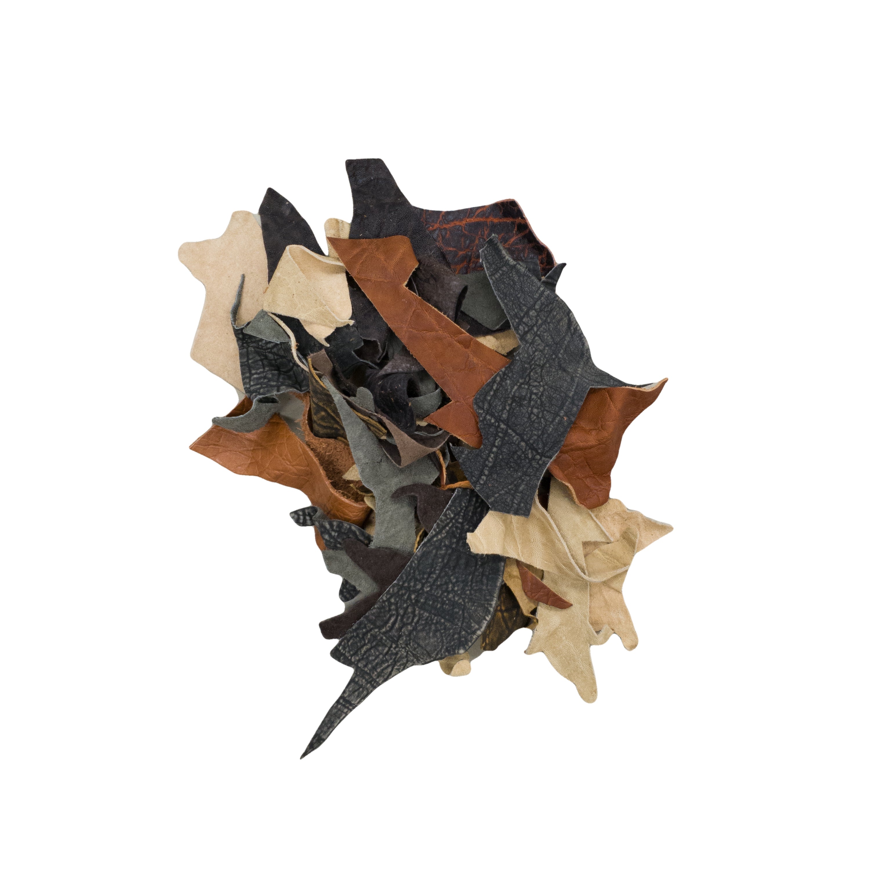 Genuine Elephant Leather 4.5 - 5.5 oz, Chrome Tan Scrap, 1 pound Bag ...