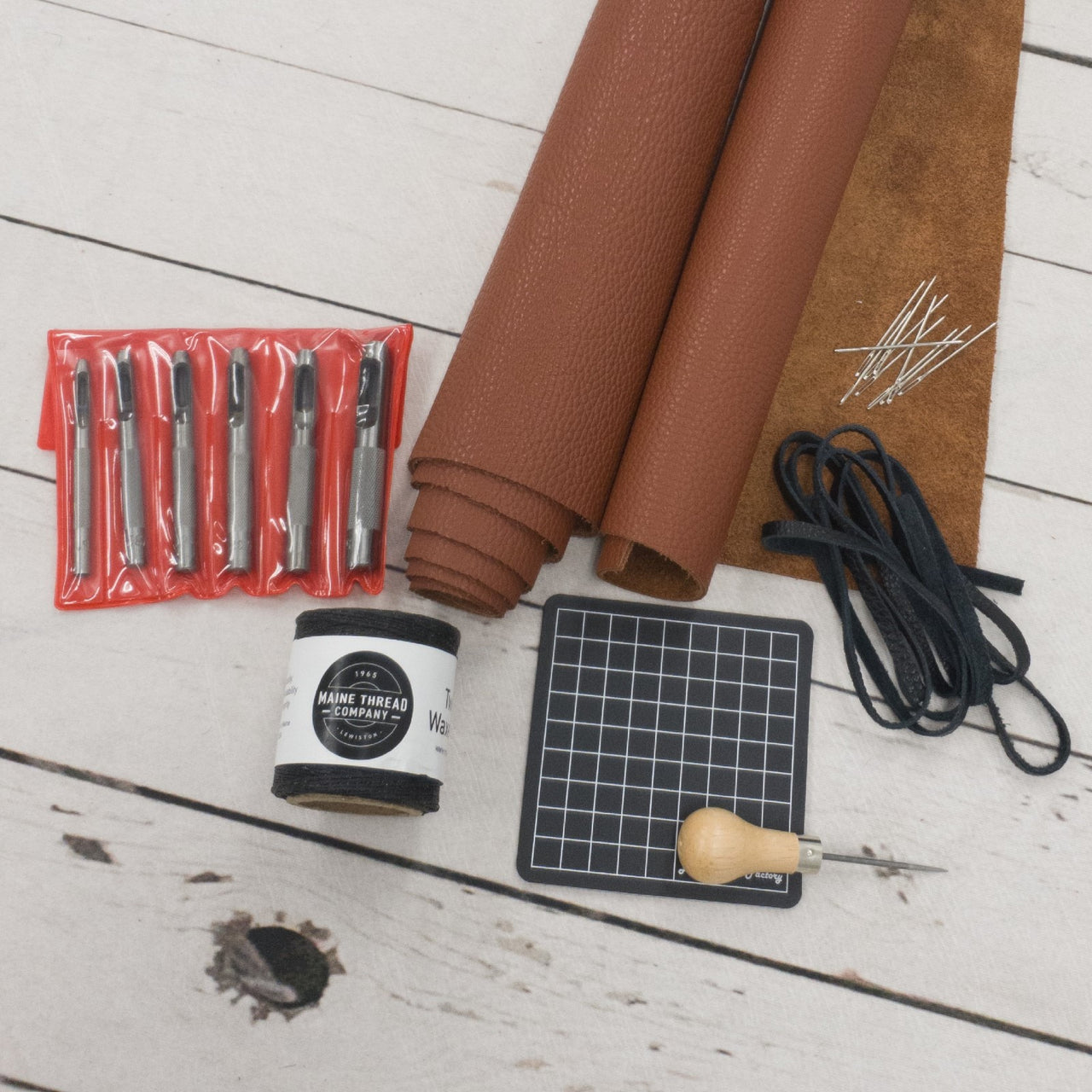 DIY Wrap-Up Boot Moccasin Complete Kit with Guide, Leather, and Tools ...