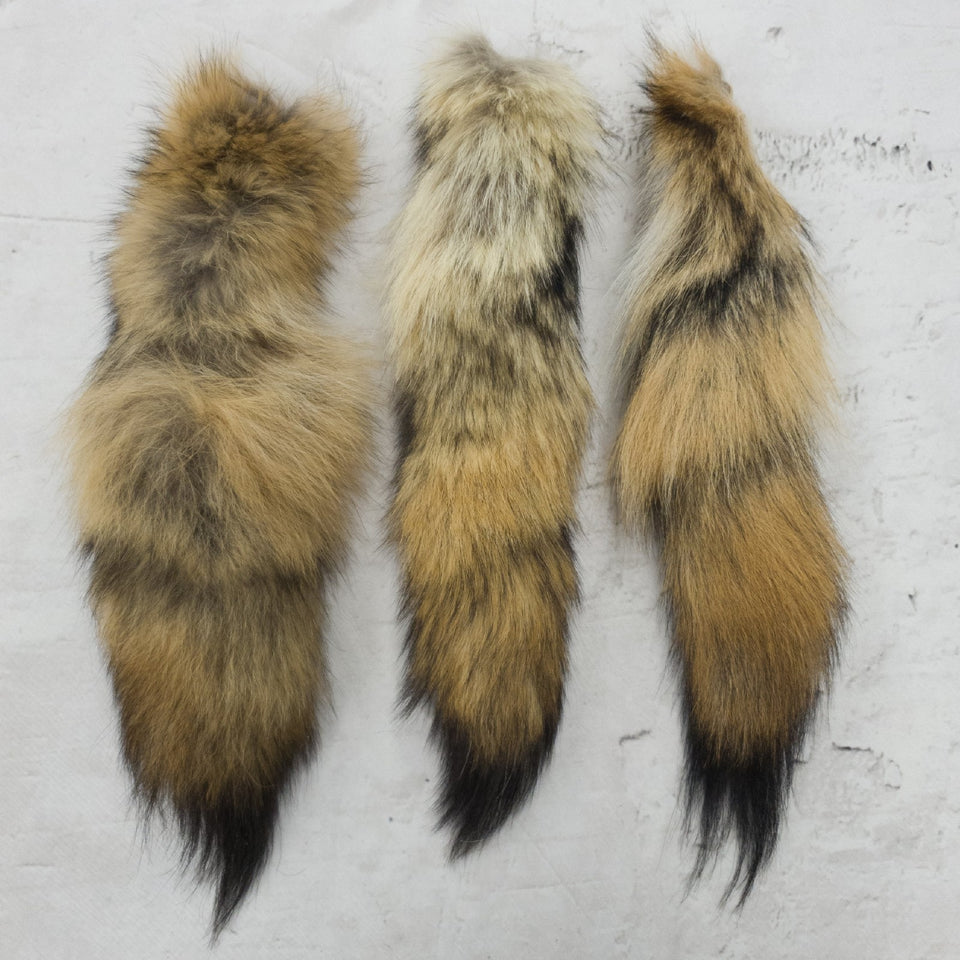 Genuine Small to Medium Animal Fur Tails | The Leather Guy