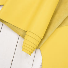 Hawkeye Yellow, 3-4 oz Cow Hides, Tried n True | The Leather Guy