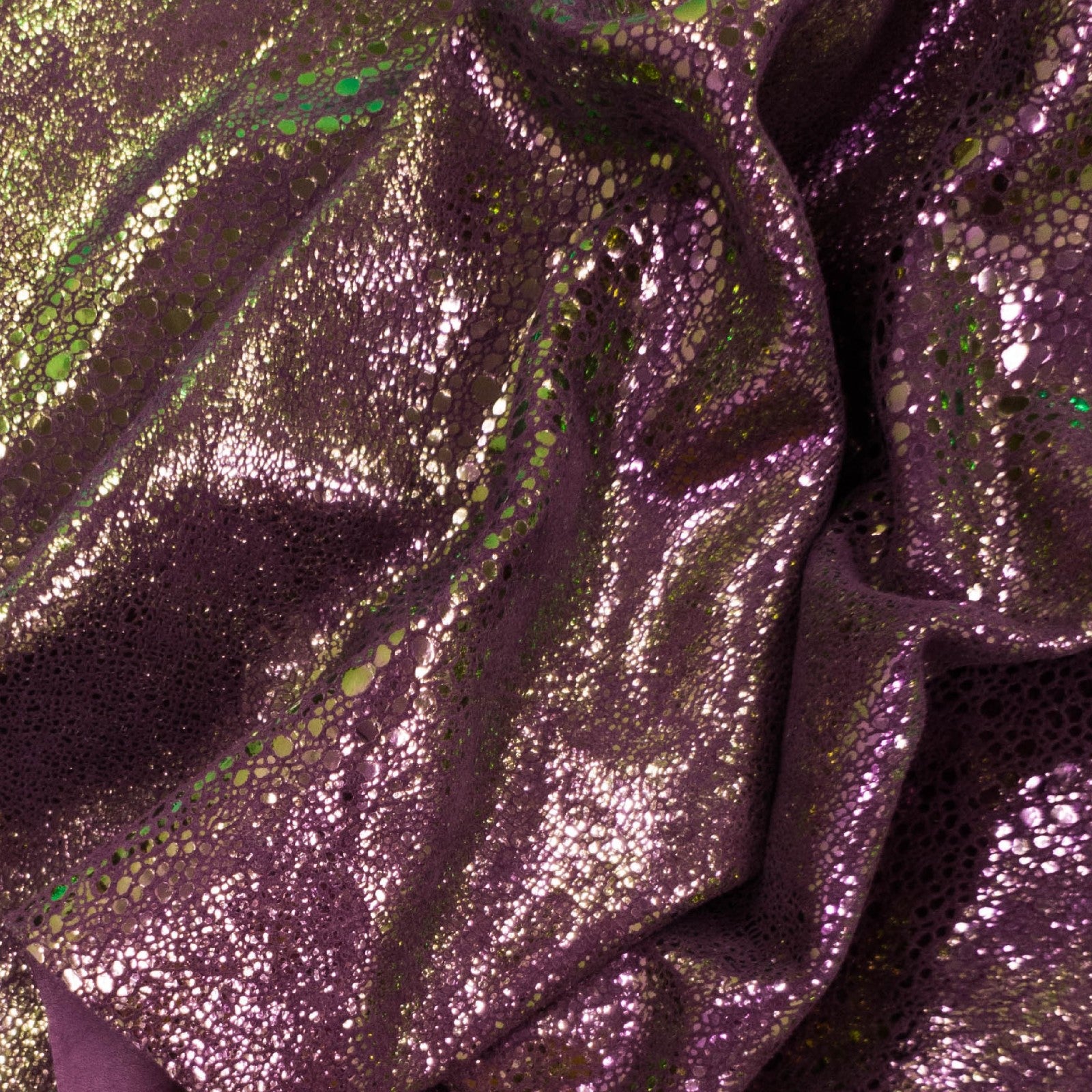 Color Shifting Mermaid Leather Sheet Pre Cuts | Purple Color Shifting ...