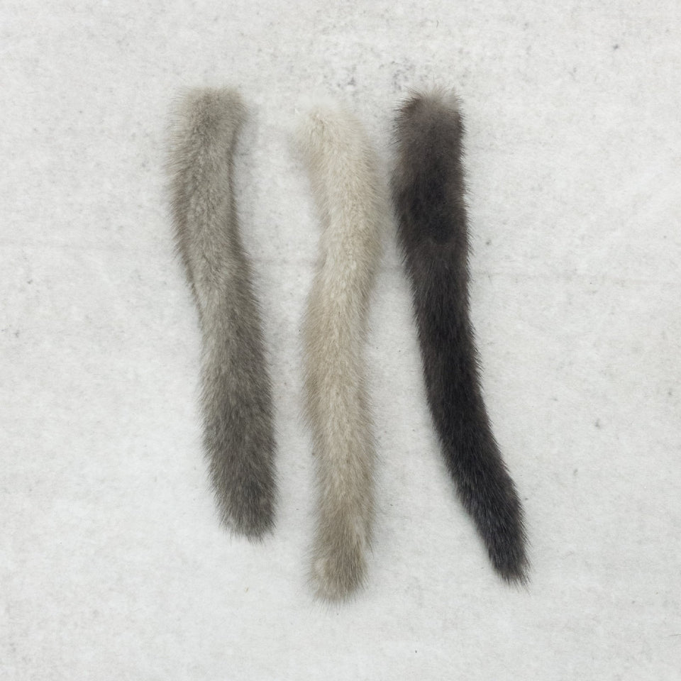 Genuine Small to Medium Animal Fur Tails | The Leather Guy