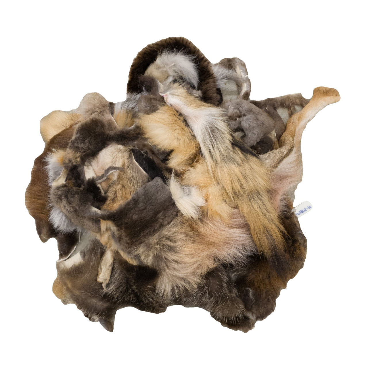 Fur Scrap - Fox Coyote Raccoon Beaver - Craft Pieces 1 pound Mix Small ...