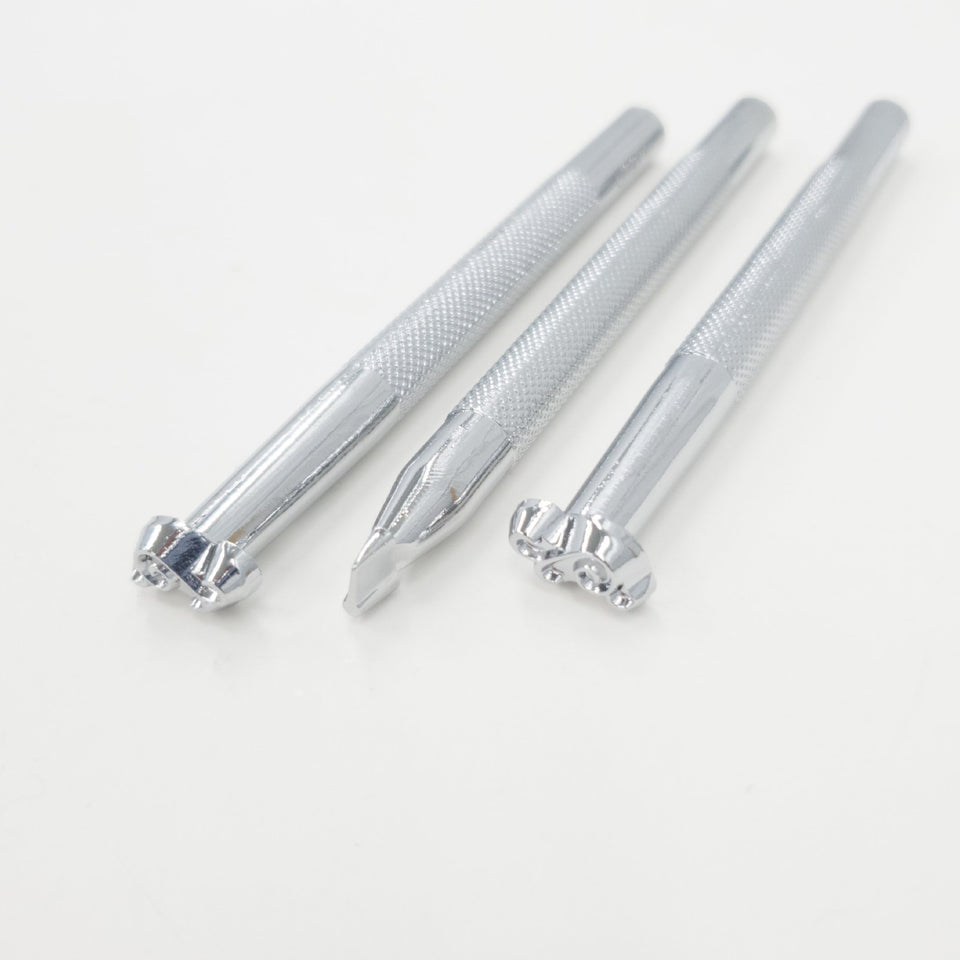 Patterned Stamping Sets | Barbed Wire | The Leather Guy