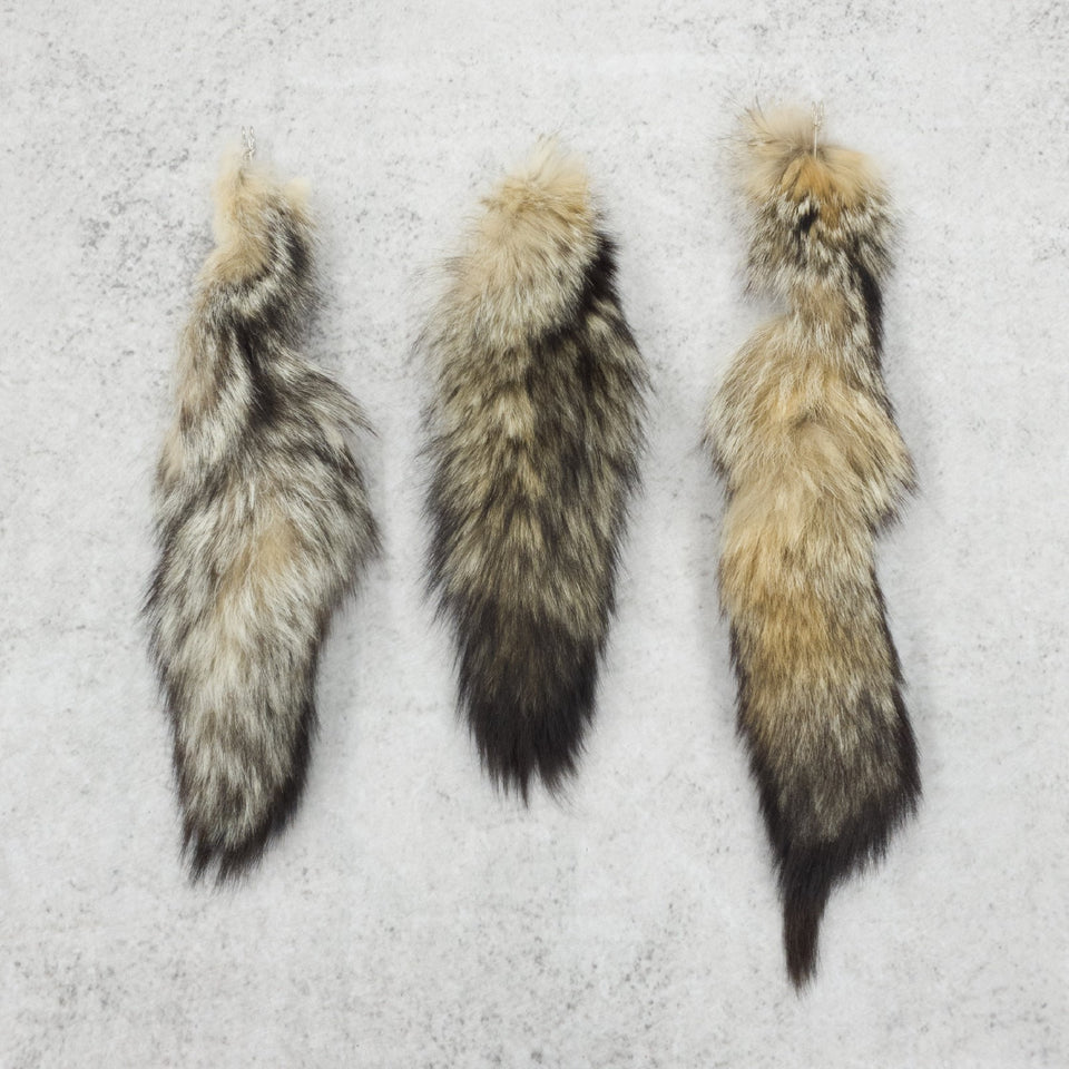 Genuine Small to Medium Animal Fur Tails | The Leather Guy