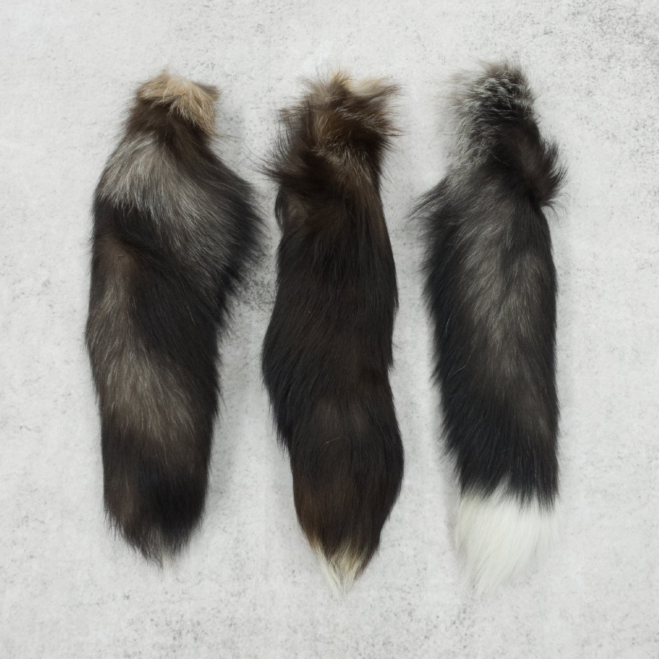 Genuine Small to Medium Animal Fur Tails | The Leather Guy