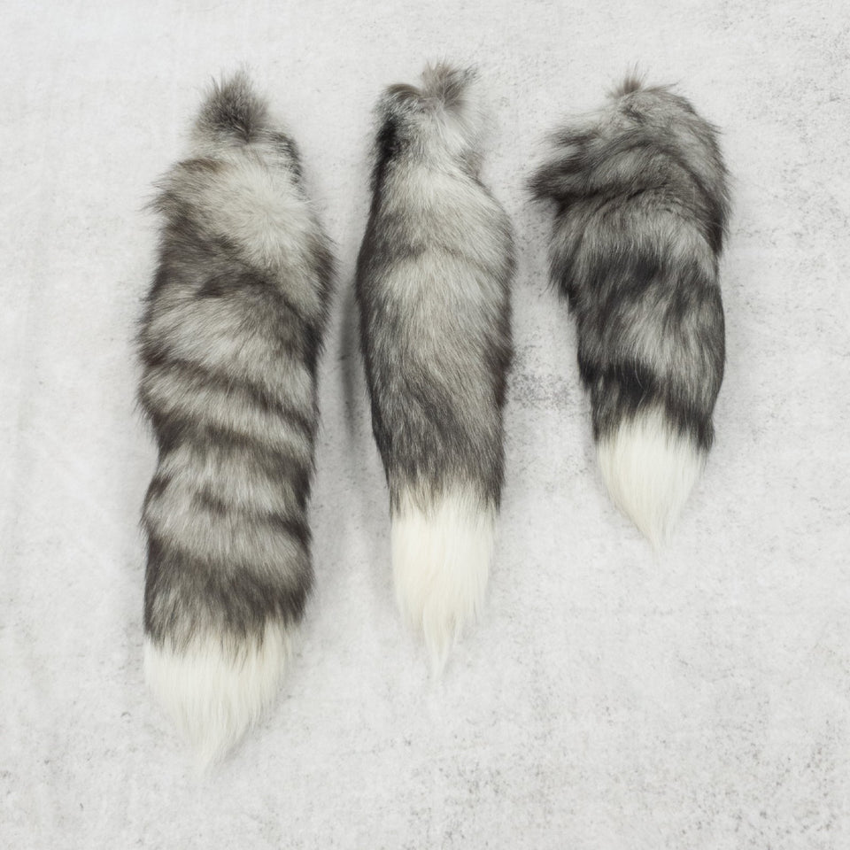 Genuine Small to Medium Animal Fur Tails | The Leather Guy