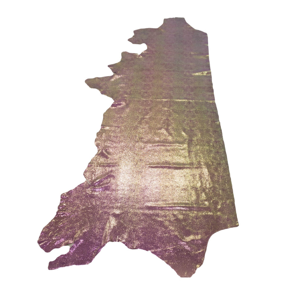 Purple Color Shifting Mermaid 2-3 oz Leather Cow Hides | Middle Piece ...
