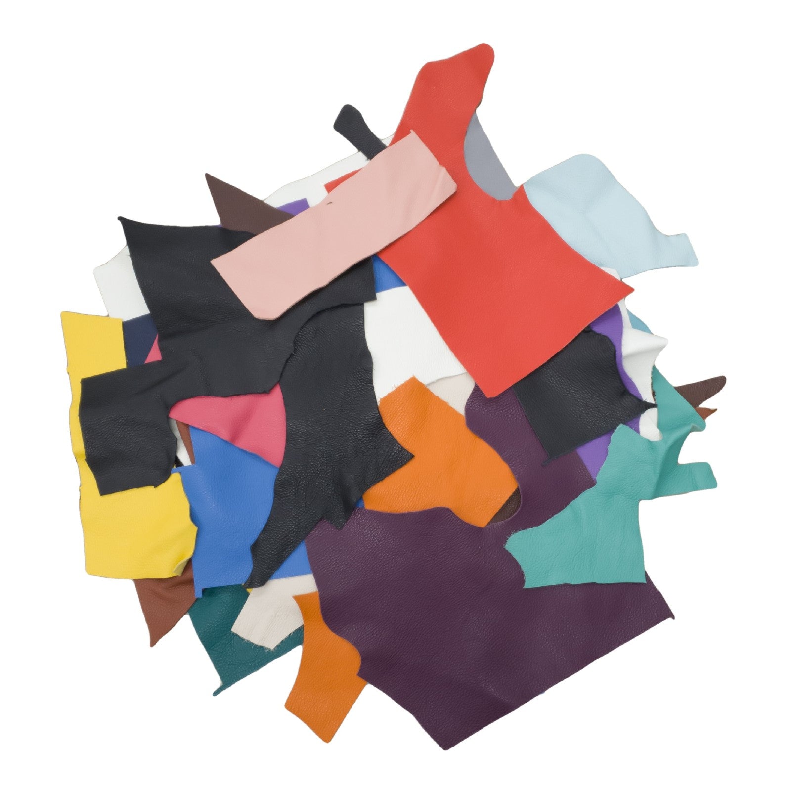 Multi Colored, 1 pound Tried n True Cowhide Scrap Bag | 4 LB Mix | The ...