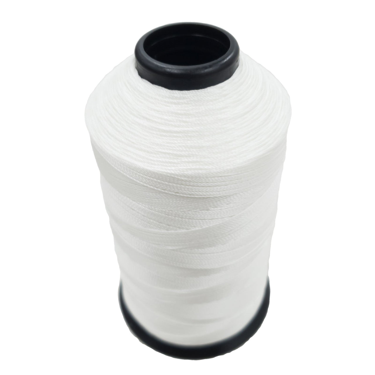 Black and White, Bonded Nylon 8oz, Sewing Machine Spools | The Leather Guy
